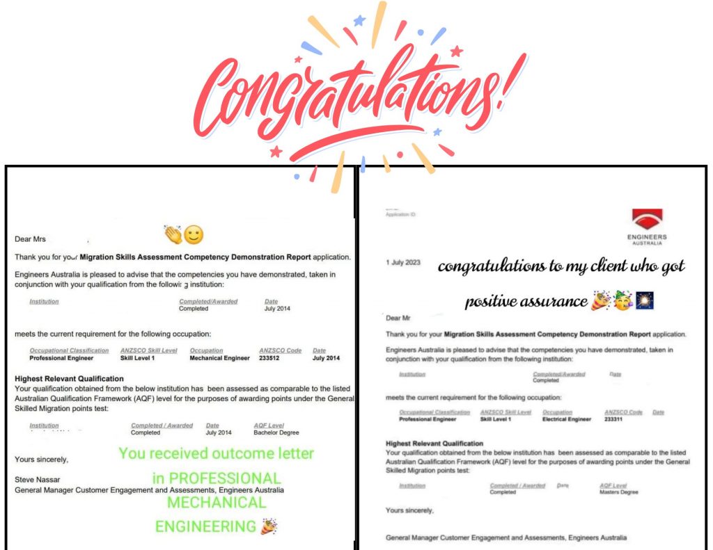 Competency Demonstration Report (CDR) 2023